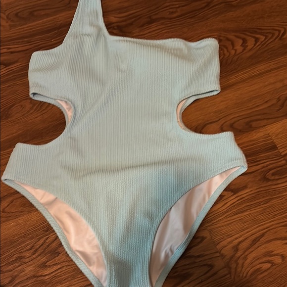 PINK Victoria's Secret | Swim | Pink Victorias Secret Blue One Piece ...